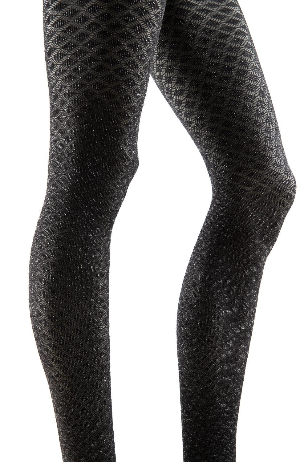 Gatta Italia Design 04 - topmodische Baumwollstrumpfhose mit Karomuster ...